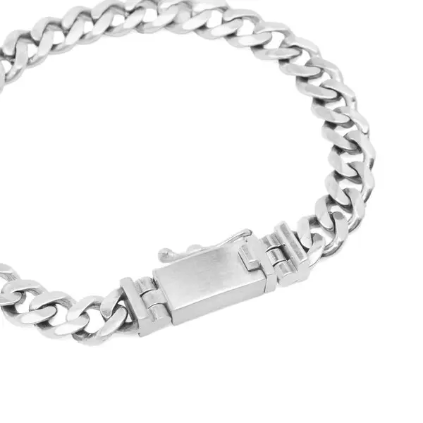 SERGE DENIMES 8mm Curb Bracelet