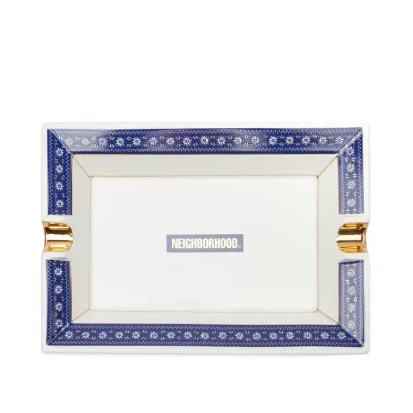 小物 NEIGHBORHOOD SQUARE INCENSE TRAY Neighborhood Square Incense Tray In Navy - 40% Off | Editorialist