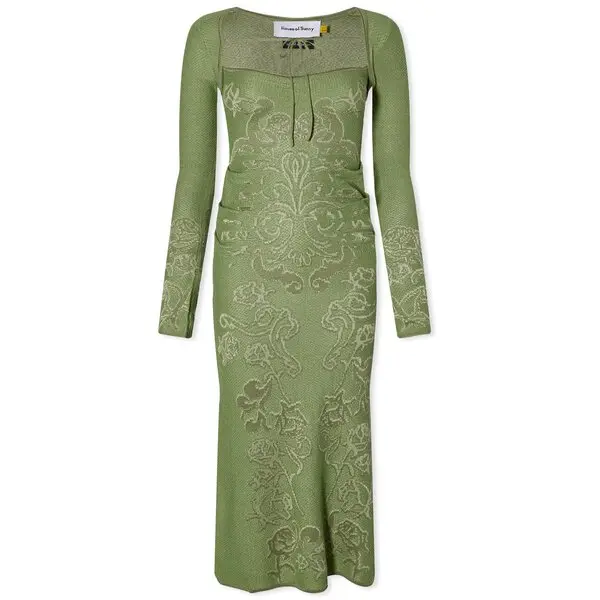 house of sunny green dress Front Porch Sippin' Maxi Dress in Hunter Green Curves – Impressions Online  Boutique