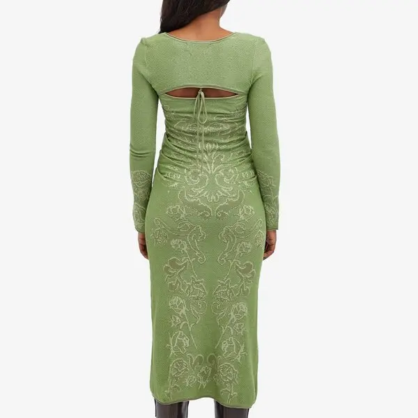 House Of Sunny The Envy Dress In Moss - 40% Off | Editorialist