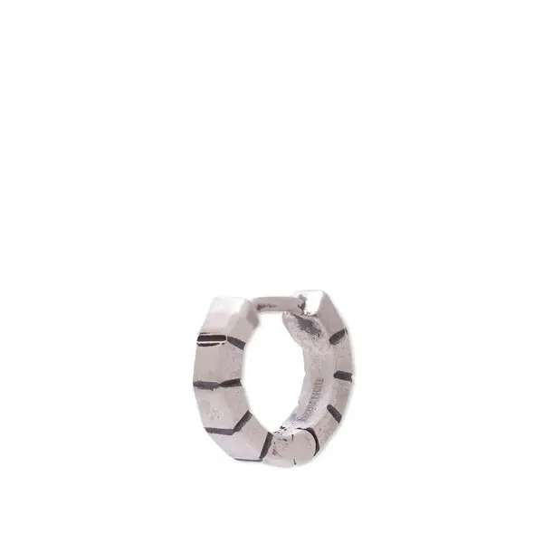 SERGE DENIMES Box Earring - Silver