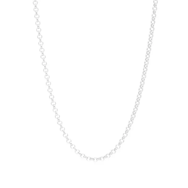 SERGE DENIMES Rolo Chain - Silver