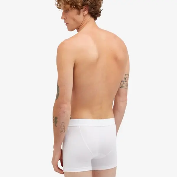 SKIMS Cotton Boxer Brief 5" 3-pack - Chalk