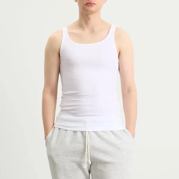 SKIMS Cotton Rib Tank 3-pack - Chalk