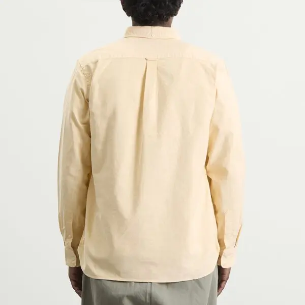 BEAMS Button Down Oxford Shirt - Yellow