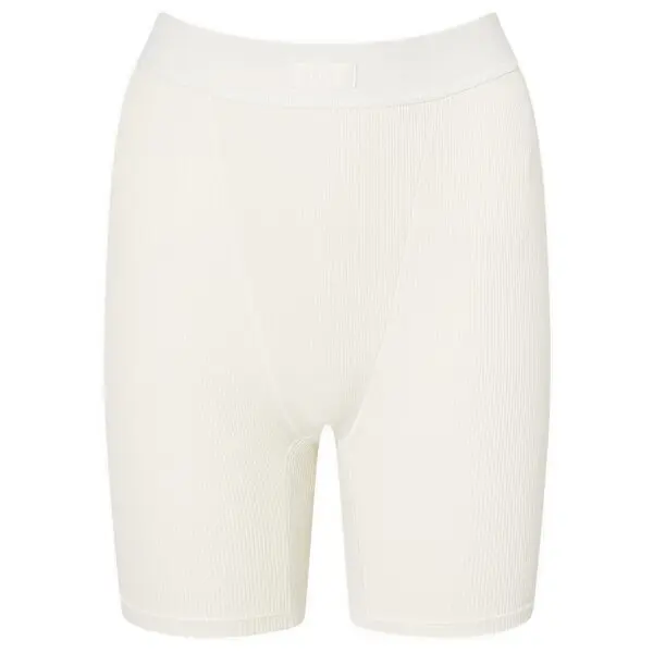 SKIMS Cotton Rib Boxer - Bone