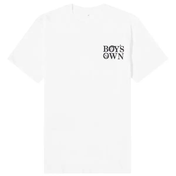 BOYS OWN Barry Moon Cult Print T-shirt - White