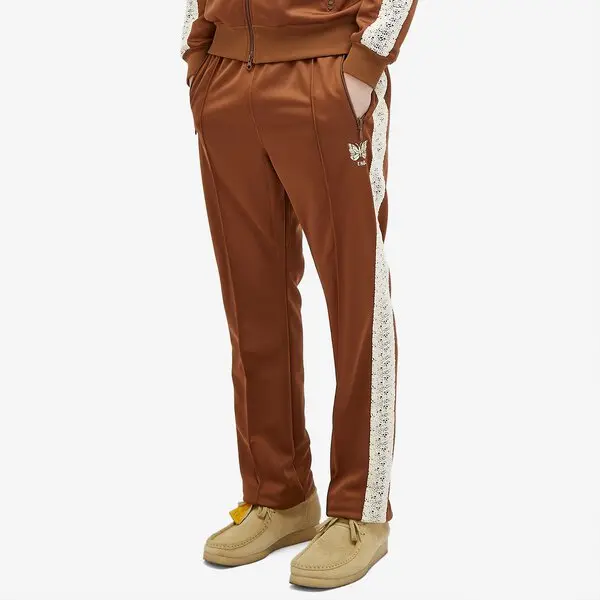 Needles X 'Rattan' Track Pant In Brown/Natural - 45% Off