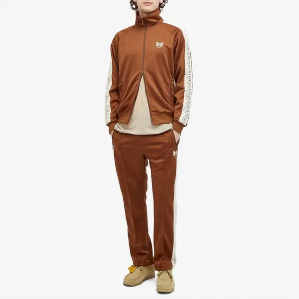 Needles X 'Rattan' Track Pant In Brown/Natural - 45% Off