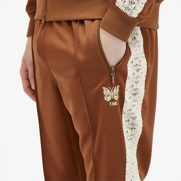 Needles X 'Rattan' Track Pant In Brown/Natural - 45% Off