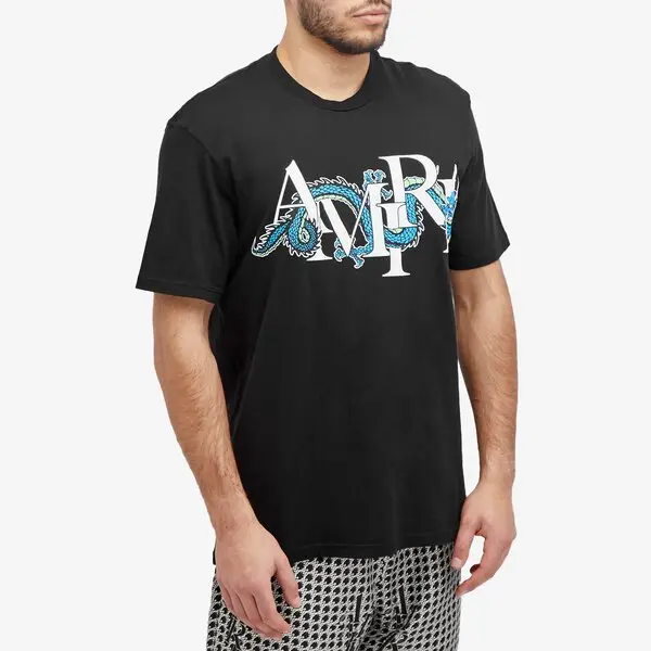 Amiri Cny Dragon T-Shirt In Black - 30% Off | Editorialist