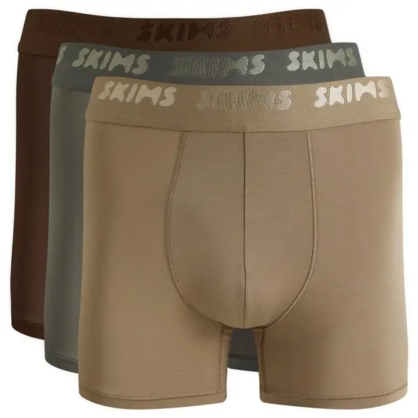 SKIMS Stretch Boxer Brief 3" 3-pack - Desert Multi