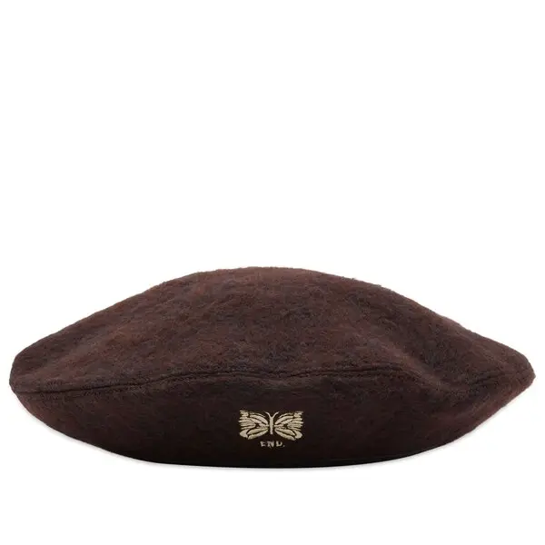 Needles X Rattan Beret - Brown/natural