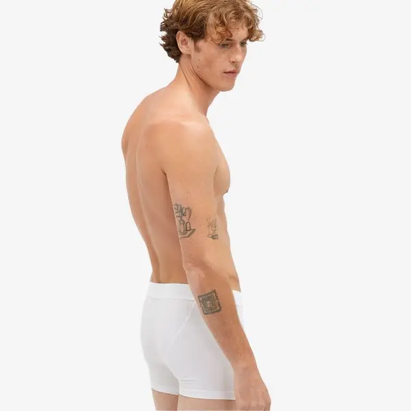 SKIMS Cotton Boxer Brief 3" 3-pack - Chalk
