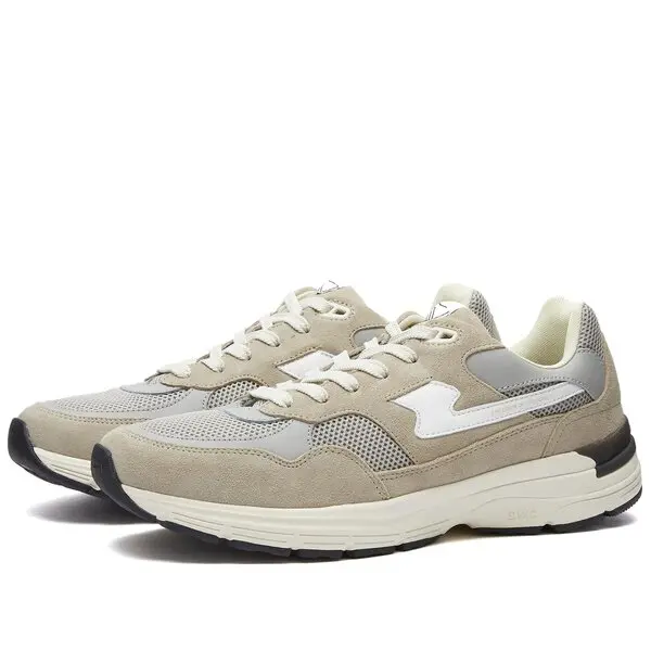S.W.C STEPNEY WORKERS CLUB Amiel S-strike Runner Sneakers - Light Grey
