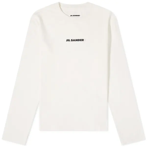 JIL SANDER Long Sleeve Logo Active T-shirt