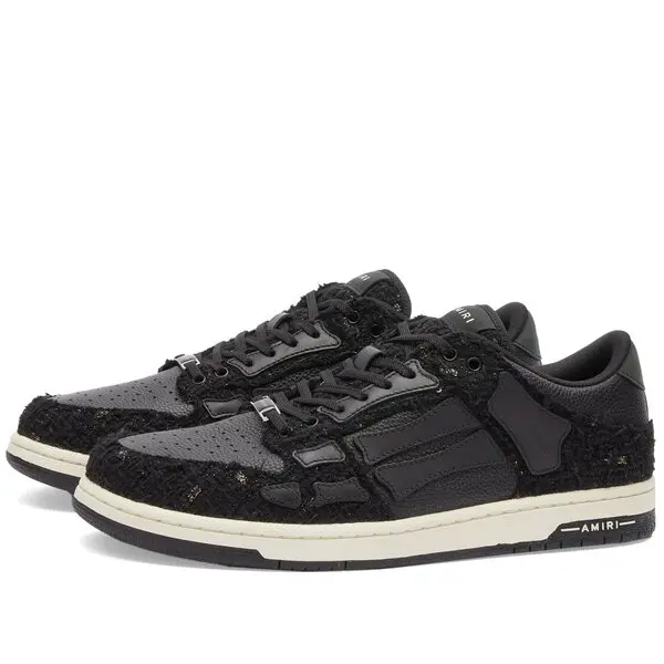 Amiri Boucle Skel Low Sneakers