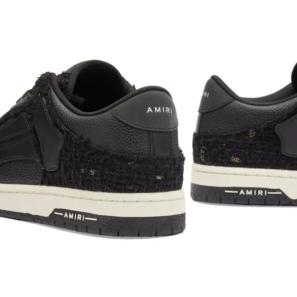 Amiri Boucle Skel Low Sneakers