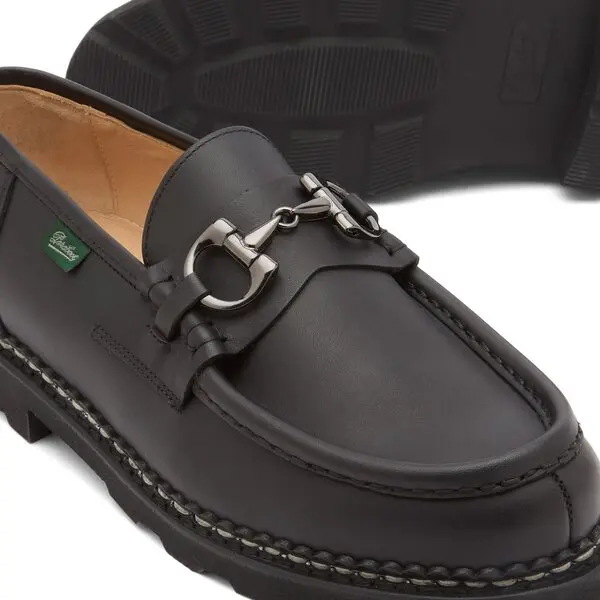 Paraboot Reims Mors Horsebit Loafer - Black