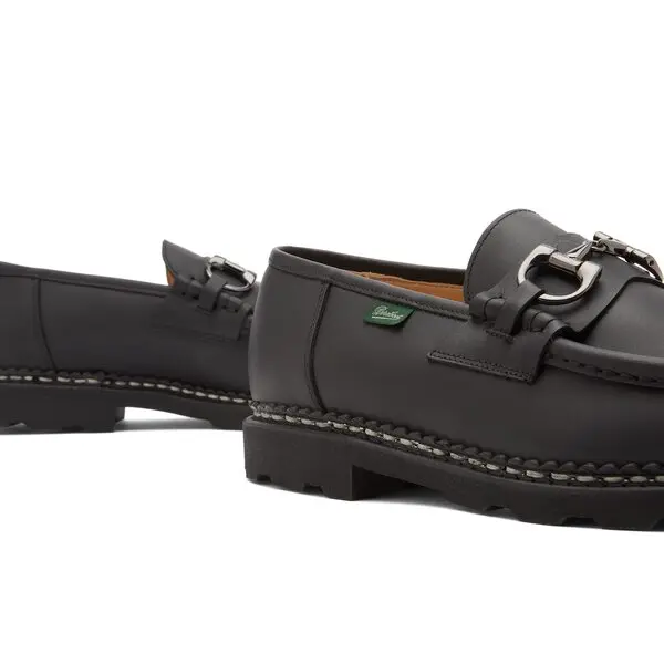 Paraboot Reims Mors Horsebit Loafer - Black