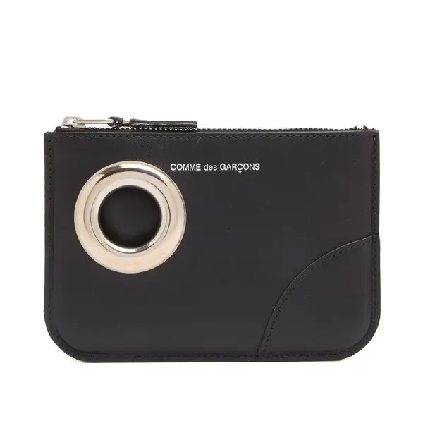 Comme Des Garçons Wallet Sa8100se Eyelet Wallet - Black