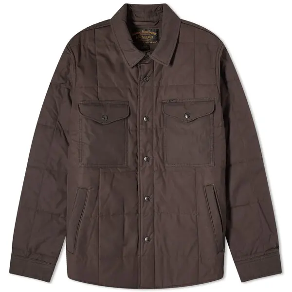Filson Cover Cloth Quilted Shirt Jacket