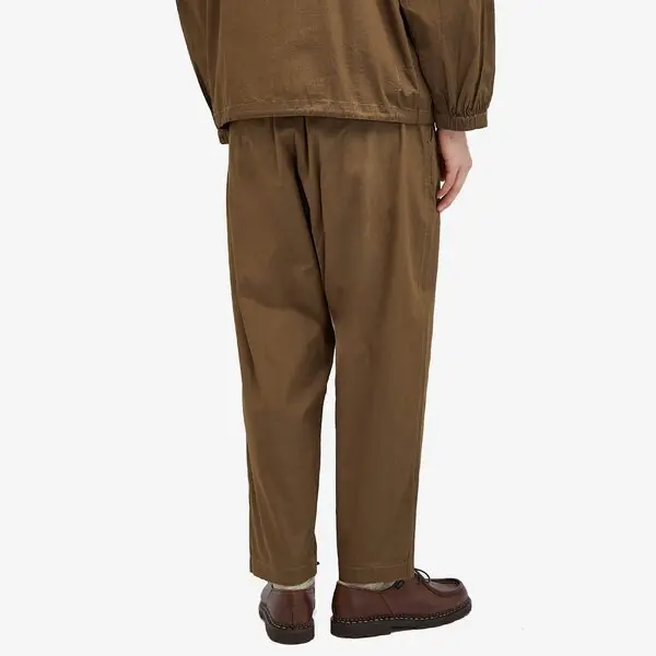 Universal Works Linen Slub Pleated Track Pants