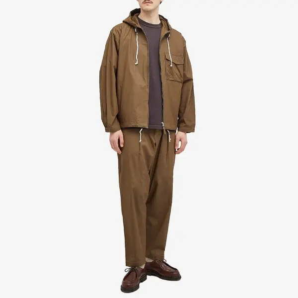 Universal Works Linen Slub Pleated Track Pants