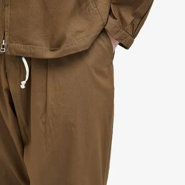 Universal Works Linen Slub Pleated Track Pants