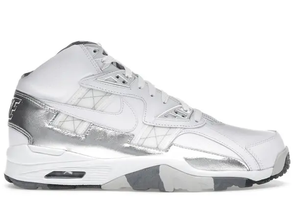 Nike Air Trainer Sc High Super Bowl Trophy - White/metallic Silver