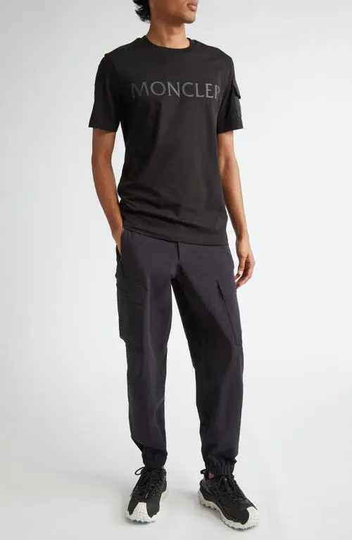 Moncler Logo Pocket Cotton T-shirt