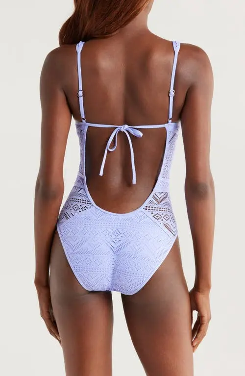 BECCA By Rebecca Virtue Color Play One-piece Swimsuit