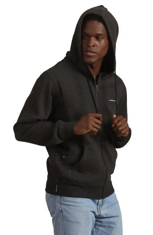 MEMBERS ONLY Brooklyn Zip-up Hoodie - Charcoal
