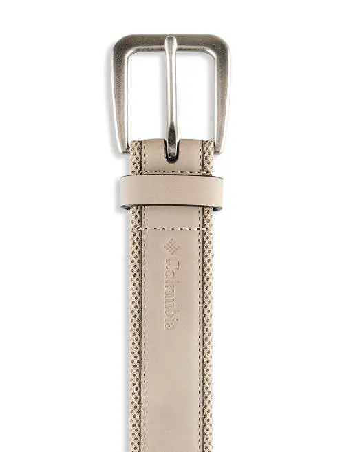 Columbia Leather Mesh-lined Belt