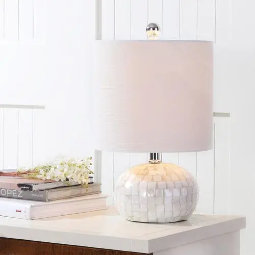 JONATHAN Y Wilson Seashell Led Table Lamp