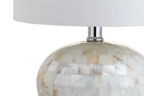 JONATHAN Y Wilson Seashell Led Table Lamp