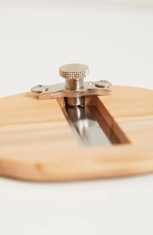 VERVE CULTURE Olivewood Truffle Slicer