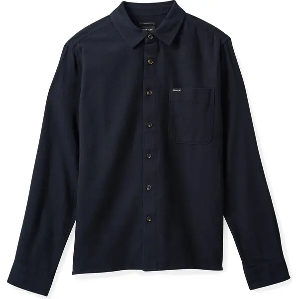 Brixton Hastings Solid Flannel Button-up Shirt