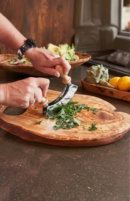 VERVE CULTURE Olivewood Charcuterie & Cutting Board Large