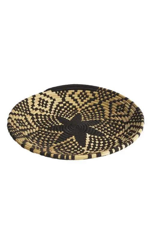 VERVE CULTURE Moroccan Woven Tray - None