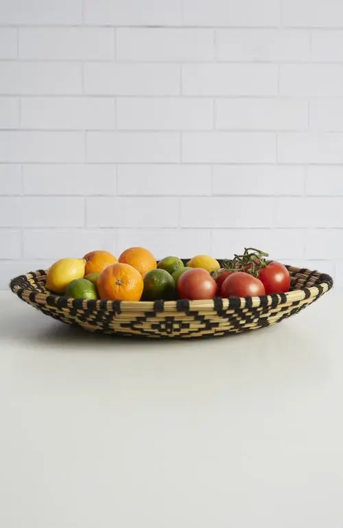 VERVE CULTURE Moroccan Woven Tray