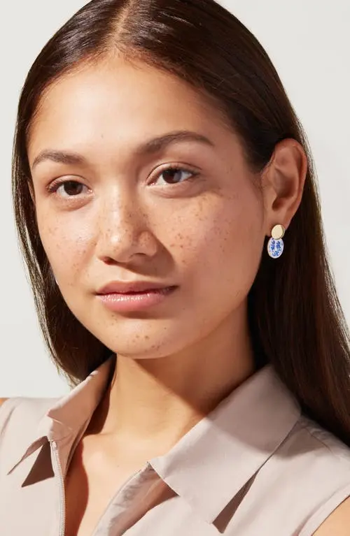 ANA LUISA Enamel Drop Earrings