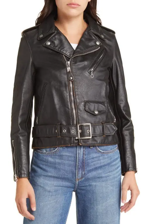 SCHOTT Perfecto Brand Asymmetric Moto Jacket