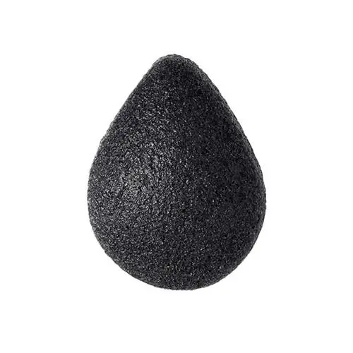 PURSONIC Natural Wood Charcoal Konjac Sponge 10-pack - Multicolor