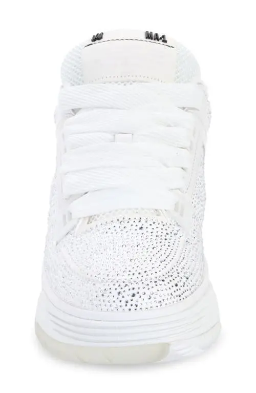 【中古】村田産業 ネイルマスター MA500-AN1 Amiri Crystal Ma-1 Platform Sneakers - White | Editorialist