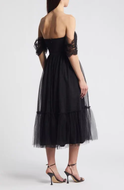 lulus black off the shoulder dress Just Fab Dress (Black)