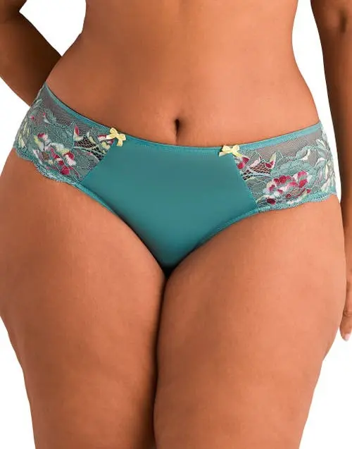 ADORE ME Paxton Hipster Panties - Floral Blue 3