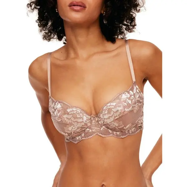 ADORE ME Chelsi Unlined Demi Bra - Medium Beige
