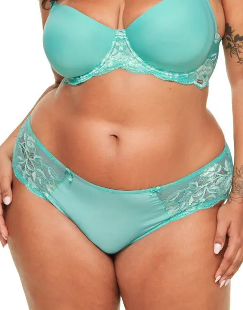ADORE ME Vicky Brazilian Panties - Medium Green