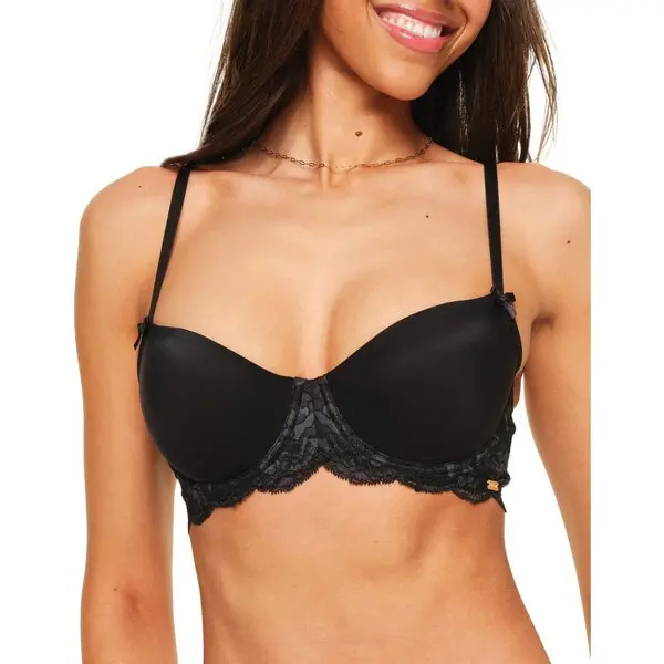 ADORE ME Missy Unlined Demi Bra - Black